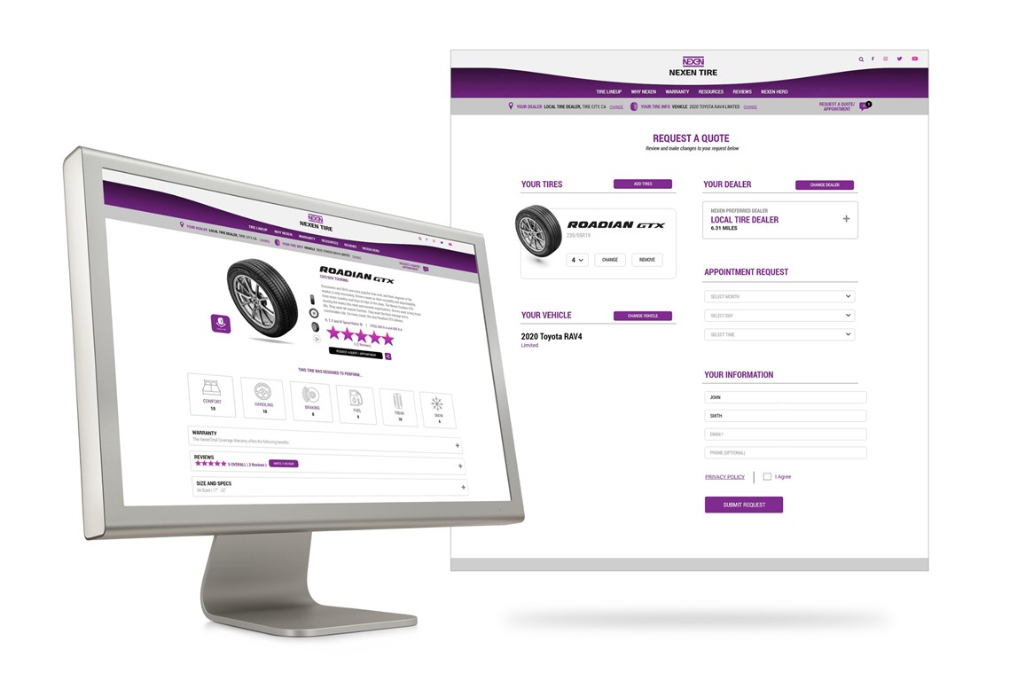 Nexen Tire › Introducing the Nexen Tire App